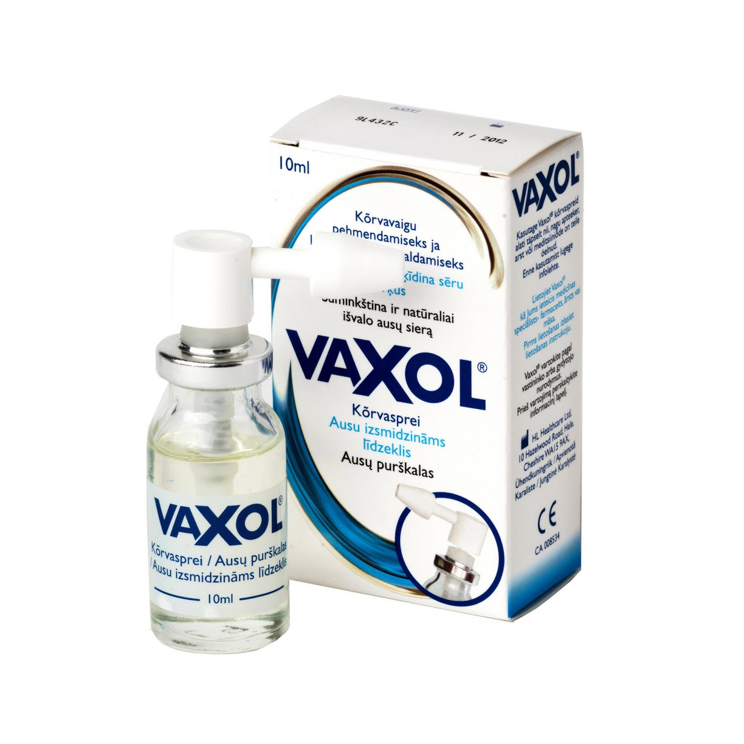Vaxol kõrvasprei 10ml | BENU Veebiapteek