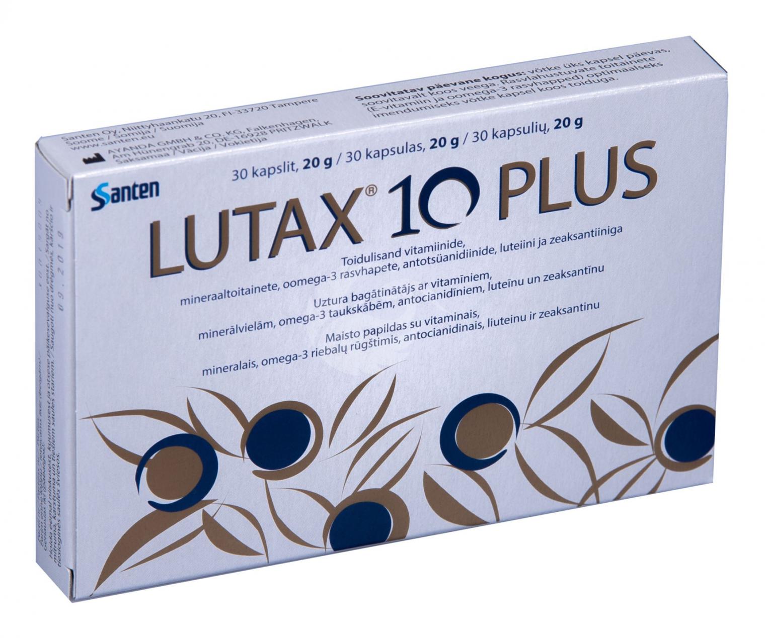 Lutax 10 Plus kapslid N30 | BENU Veebiapteek