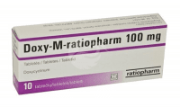 DOXY-M-RATIOPHARM 100 MG TBL 100MG N10 | BENU Veebia ...
