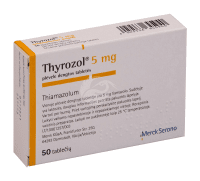 THYROZOL 5 MG ÕHUKE POLÜMEERKATTEGA TBL 5MG N50 | BE ...