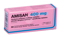 AMISAN 400 MG ÕHUKE POLÜMEERKATTEGA TBL 400MG N30