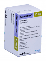 ATOMINEX 10MG KÕVAKAPSEL 10MG N56 | BENU Veebiapteek