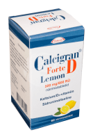 CALCIGRAN FORTE D LEMON NÄRIMISTABLETT 500MG+800RÜ N ...