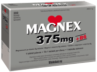 MAGNEX + VITAMIIN B6 TBL 375+2,2MG N200 | BENU Veebi ...