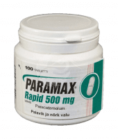 PARAMAX RAPID TBL 500MG N100 | BENU Veebiapteek