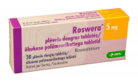 ROSWERA 5 MG ÕHUKE POLÜMEERKATTEGA TBL 5MG N30 | BEN ...