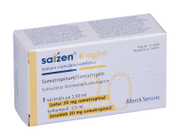 SAIZEN 8 MG/ML SÜSTELAHUS KOLBAMPULLIS 8MG 1ML 2.5ML ...