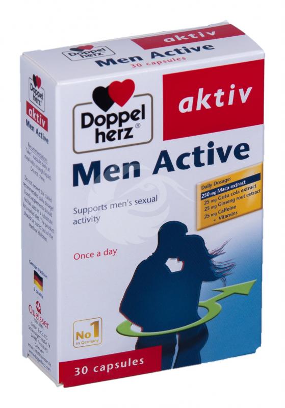 DOPPELHERZ MEN ACTIVE KAPSLID N30 | BENU Veebiapteek