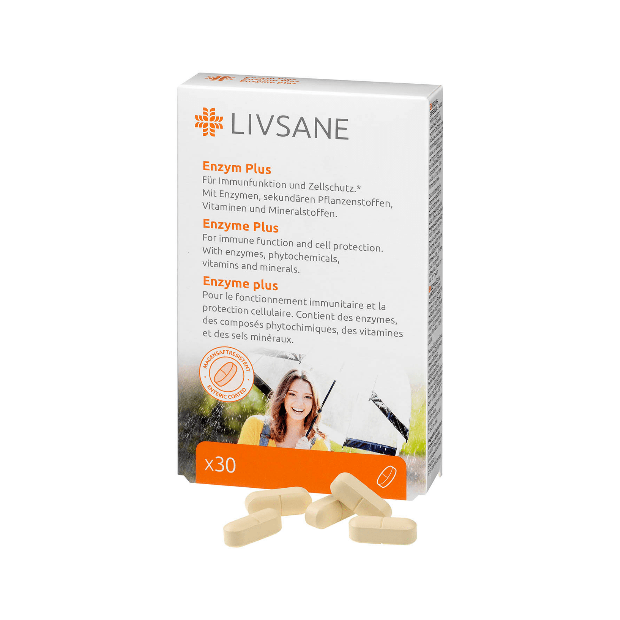 LIVSANE ENZYM PLUS TBL N30 | BENU Veebiapteek