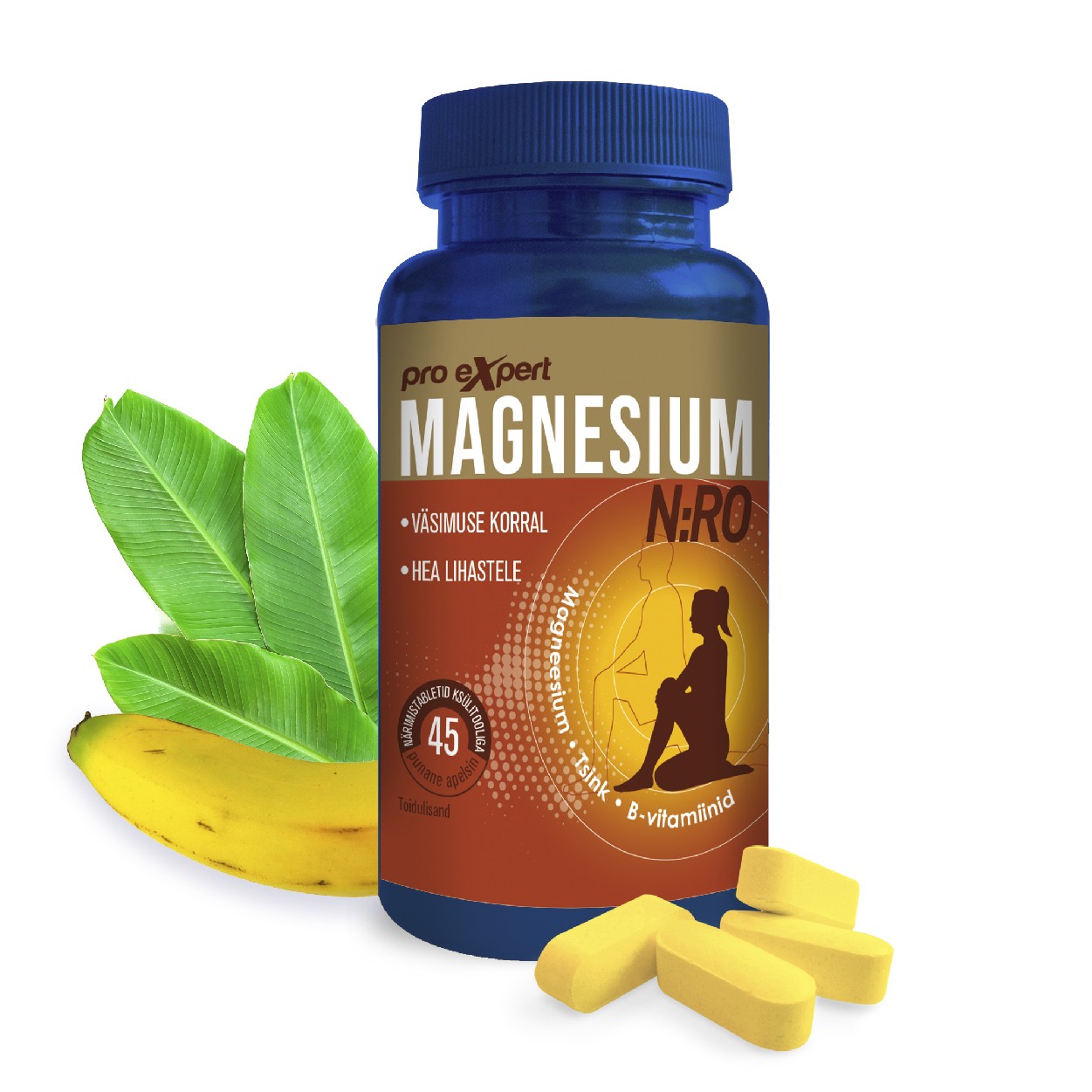 PRO EXPERT MAGNESIUM NRO NÄRIMISTBL APELSINI N45 | B ...