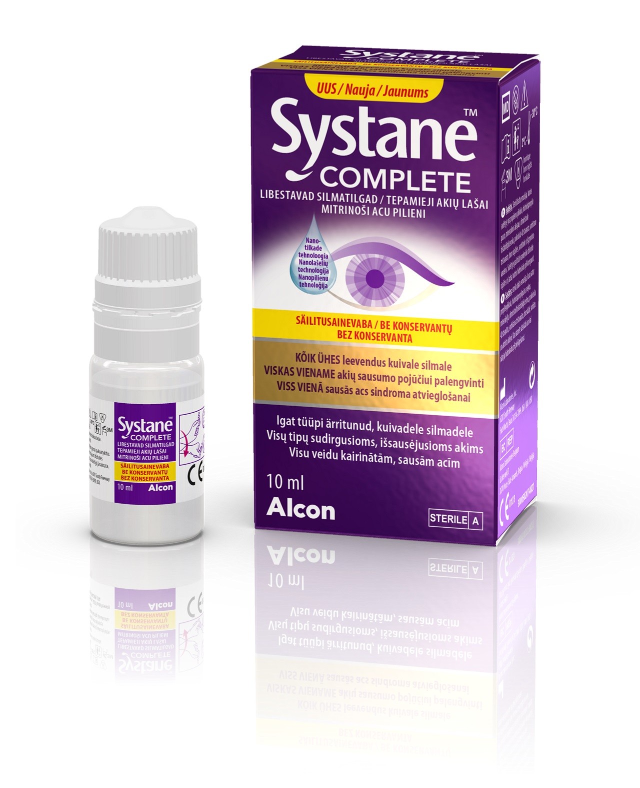 SYSTANE COMPLETE SILMATILGAD NIISUTAVAD SÄILITUSAINE ...