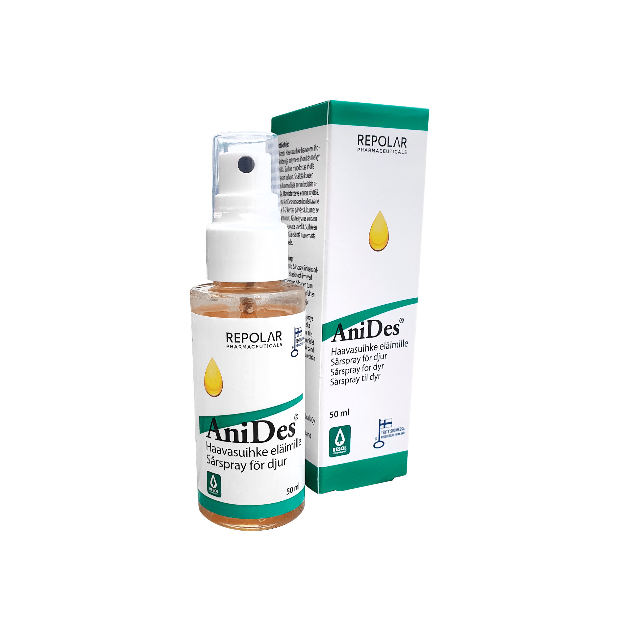 ANIDES HAAVASPREI NAHAVIGASTUSTELE VET 50ML | BENU V ...