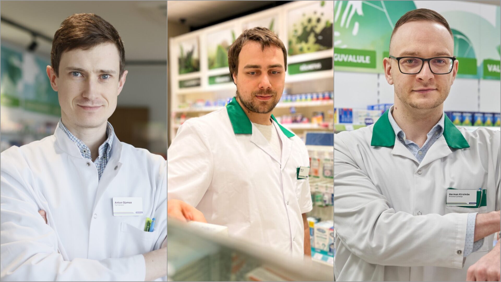 Eesti noored meesapteekrid: mõnikord pelgab naistera ...